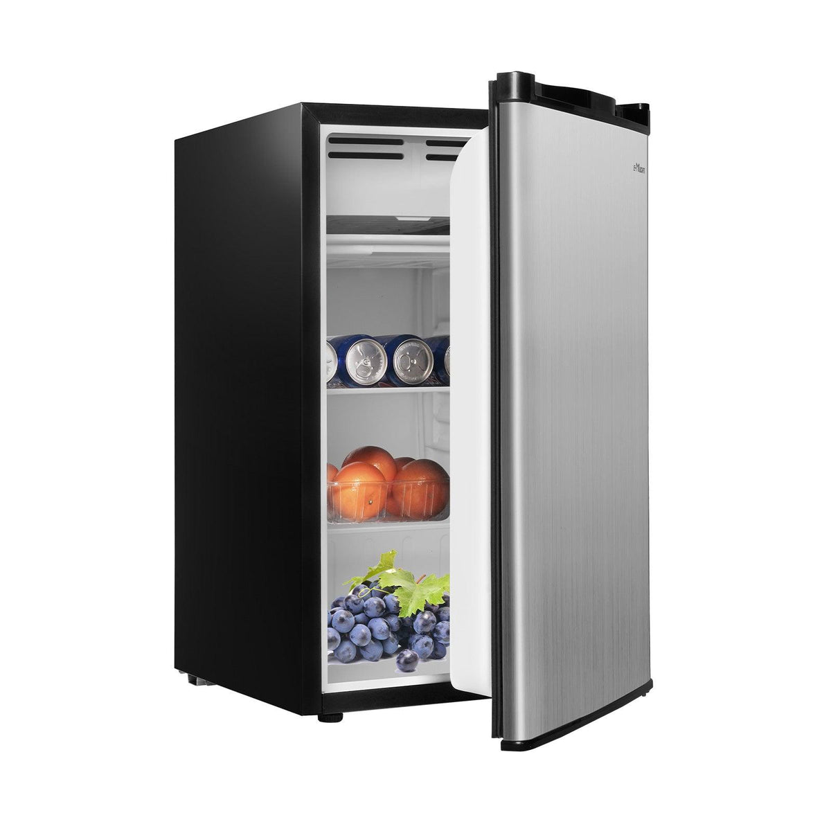 3.2 Cu.ft. Small Fridge with Freezer Compact Refrigerator with Reversi ...