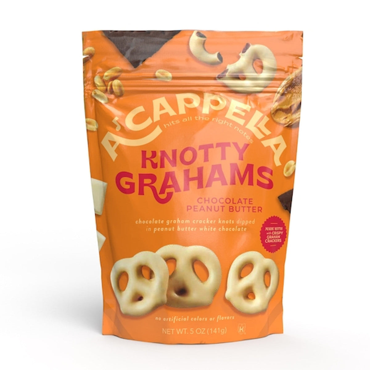 A’cappella Chocolate Peanut Butter Graham Knots – Handcrafted Gourmet ...