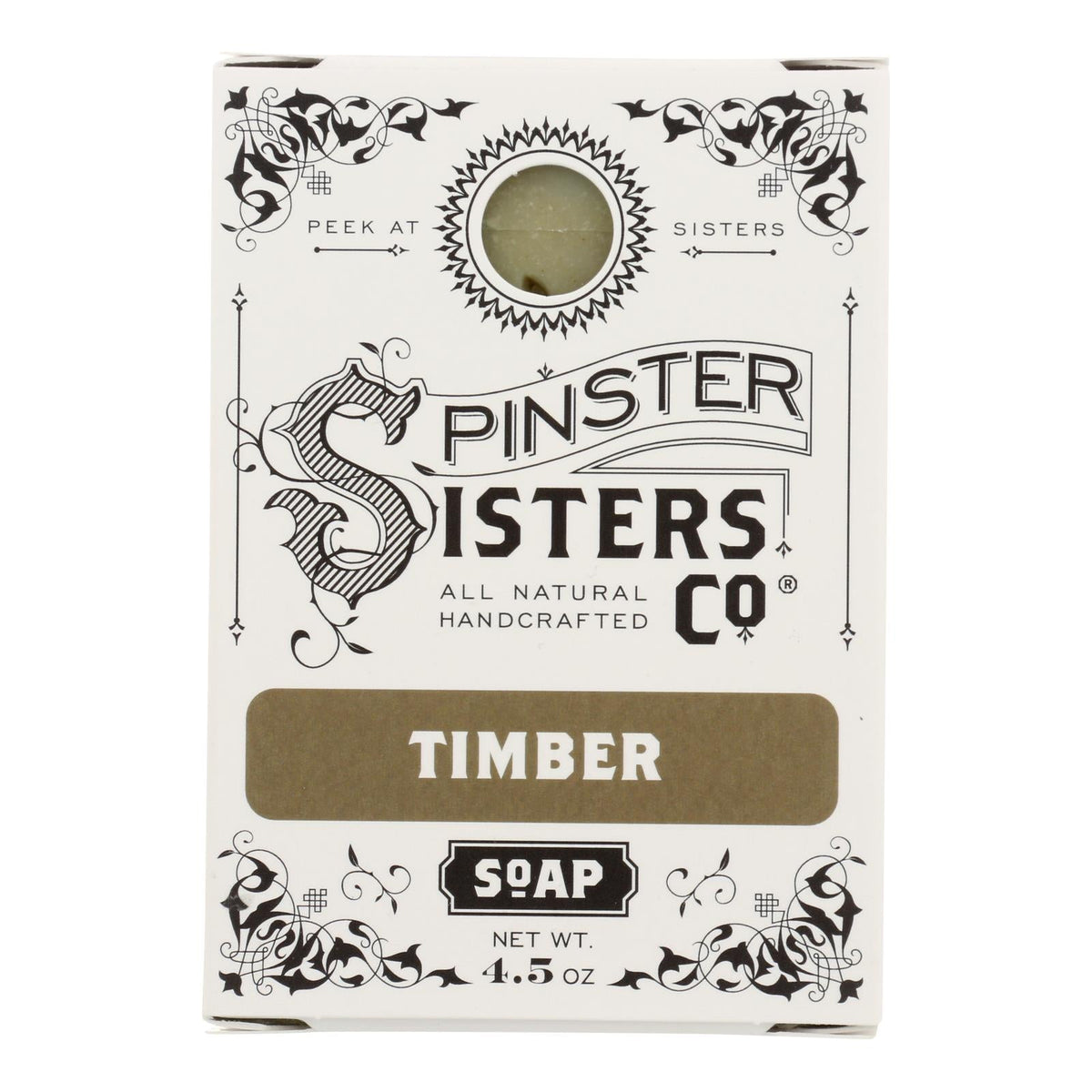 Spinster Sisters Company Timber Soap Bar - 4.5 oz — Culinary Cave