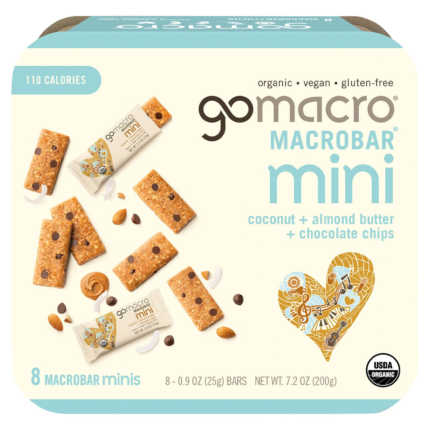 Gomacro - Bar Og2 Mini Cnt Almbt Cc - Cs Of 8-7.2 Oz — Culinary Cave