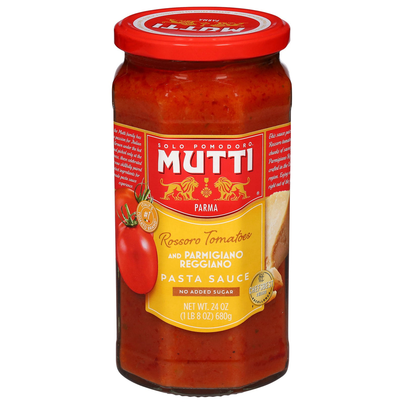 Mutti - Sauce Pasta Parm Reggiano - Cs Of 6-24 Fz — Culinary Cave