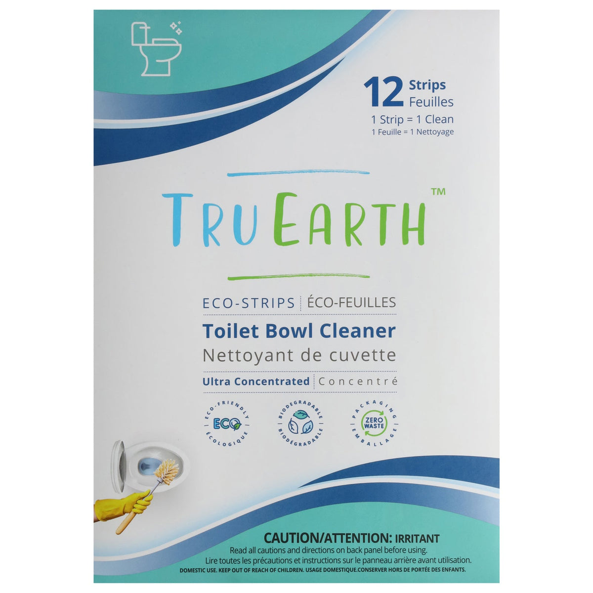 Tru Earth - Cleaner Toilet Bowl Eco - Cs Of 12-12 Ct — Culinary Cave