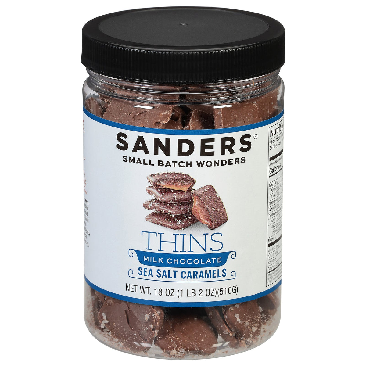 Sanders - Crmls Mlk Choc Ssalt Thns - Cs Of 6-18 Oz — Culinary Cave