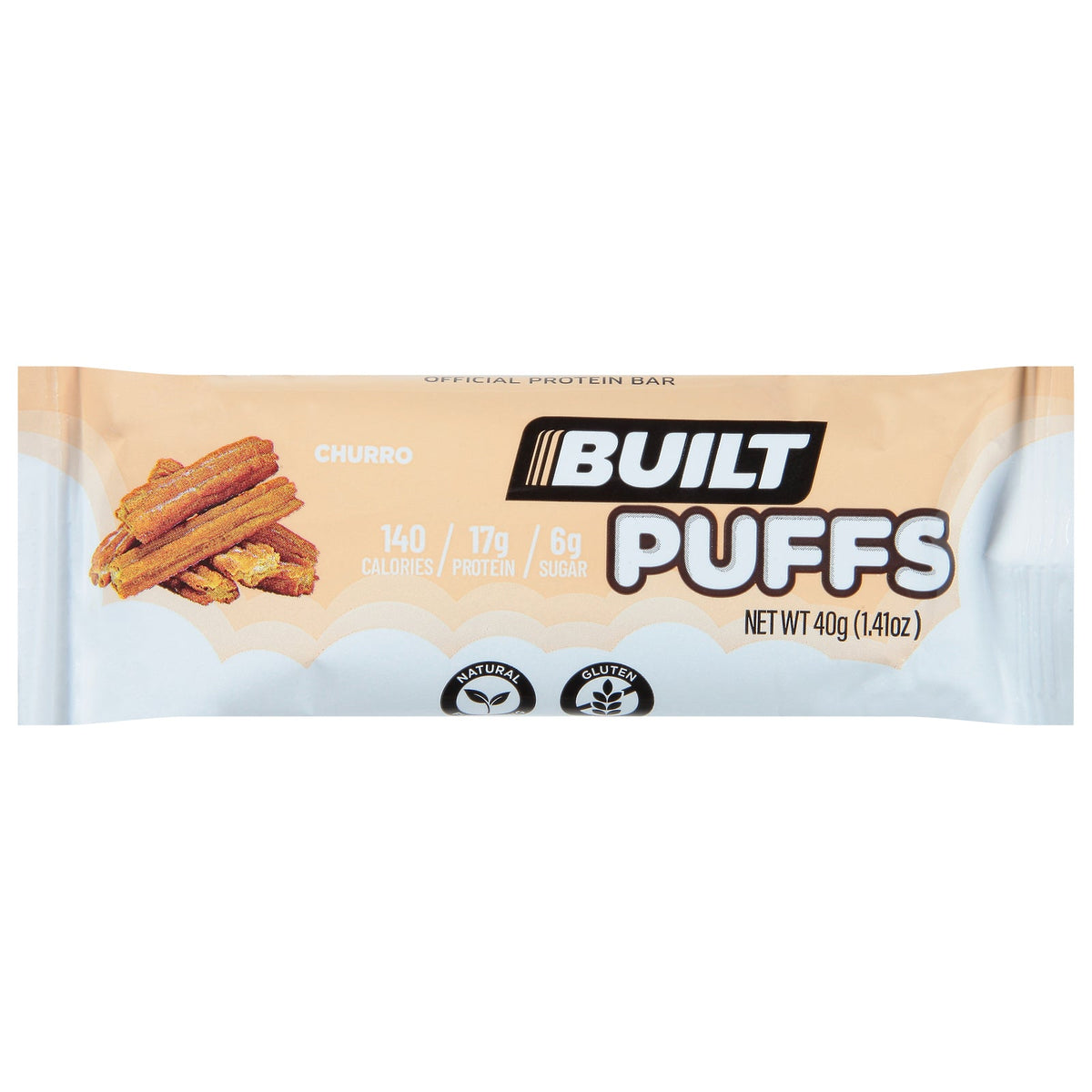 Built Bar - Protein Bar Puff Churro - Cs Of 12-1.41 Oz — Culinary Cave