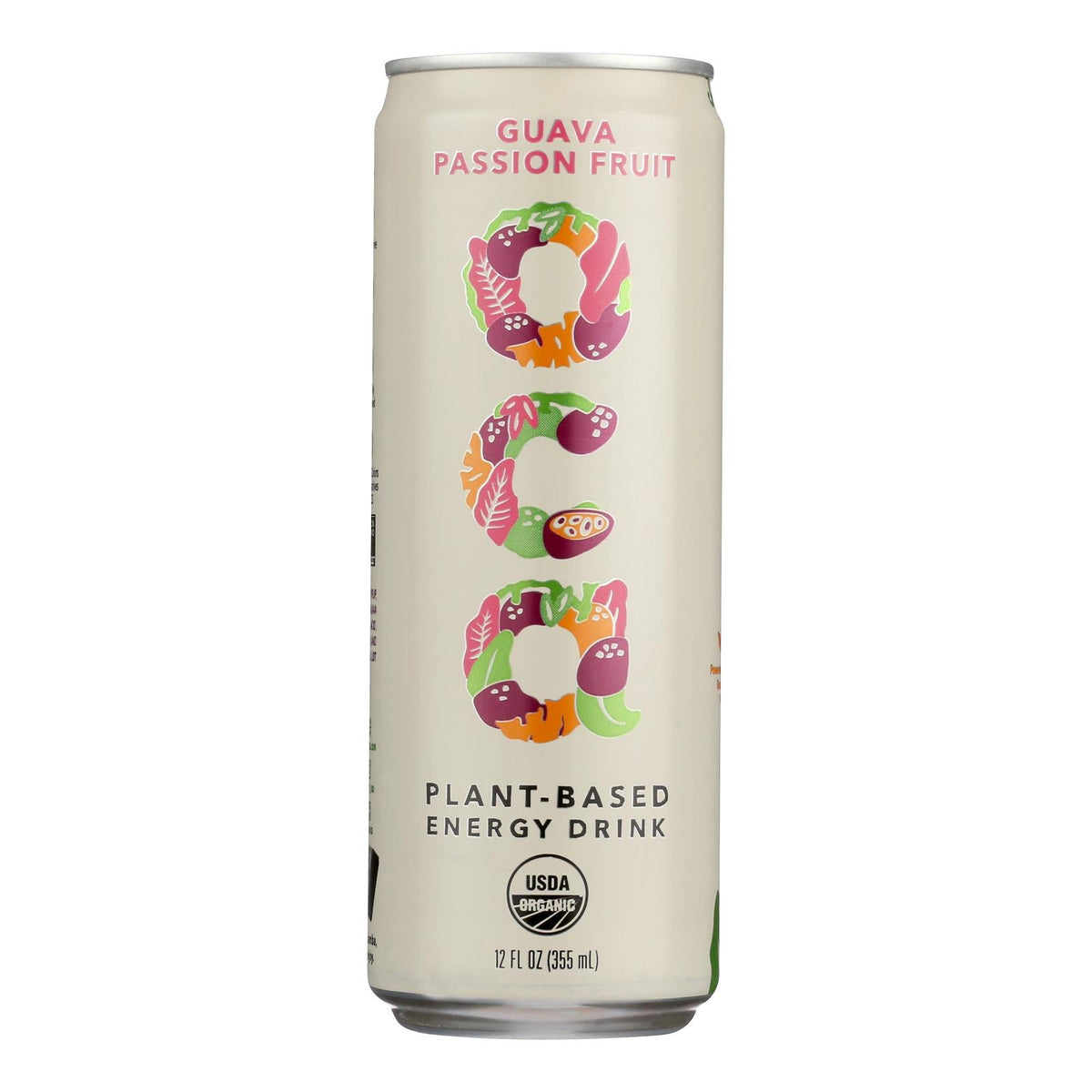 OCA Guava Passion Fruit Energy Drink – 12 fl oz (Case of 12) – Natural ...