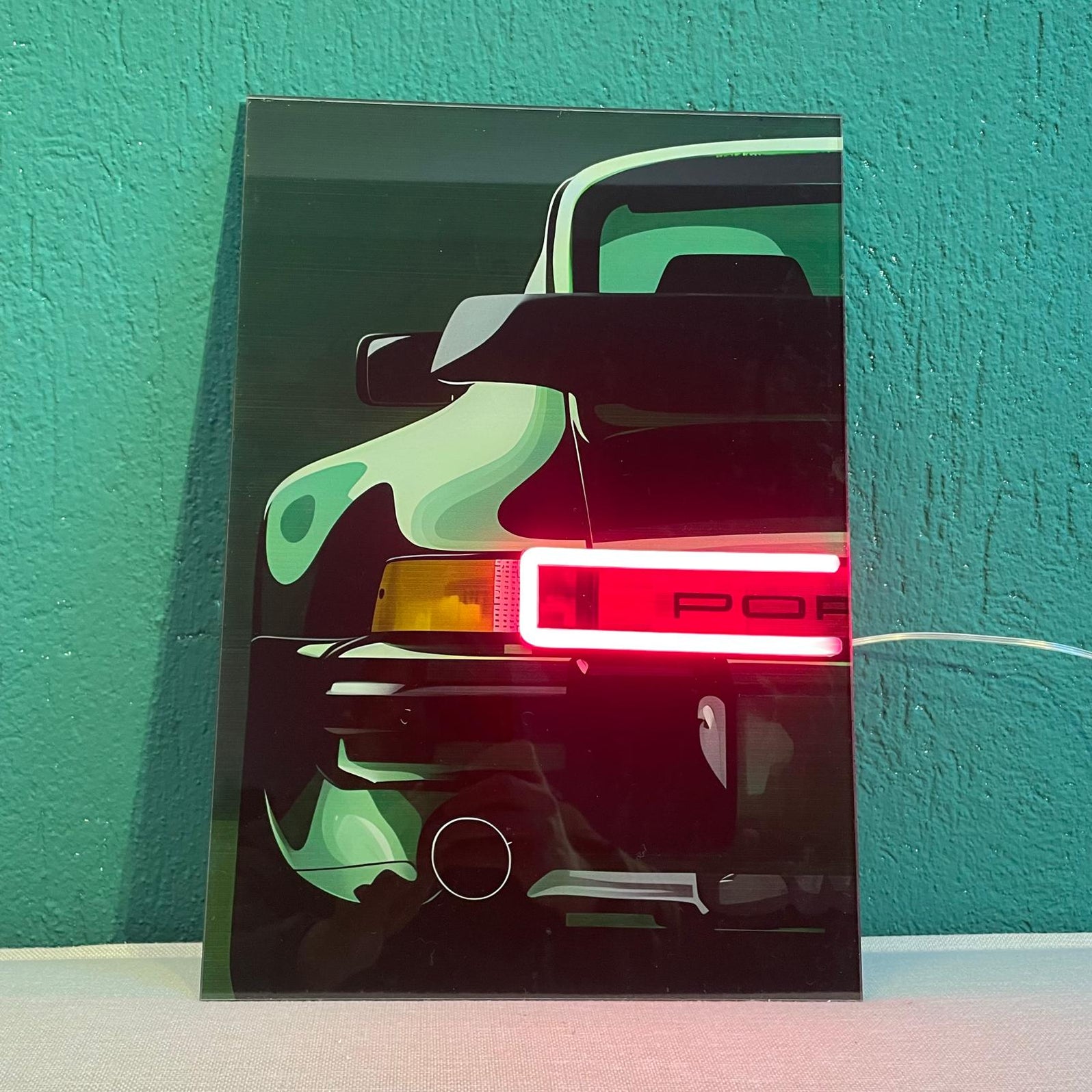 Car light up sign, Car neon light sign, Car wall art lighted, Car led ...