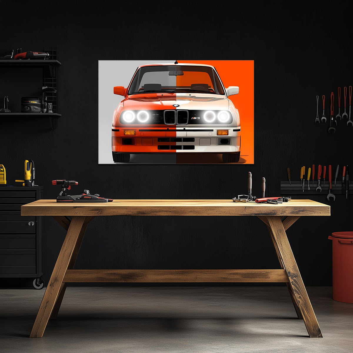 E30 Car light up sign, Car neon light sign, Car wall art lighted, Car ...