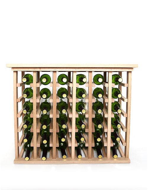 36 Bottle Wine Rack with Tabletop — Culinary Cave