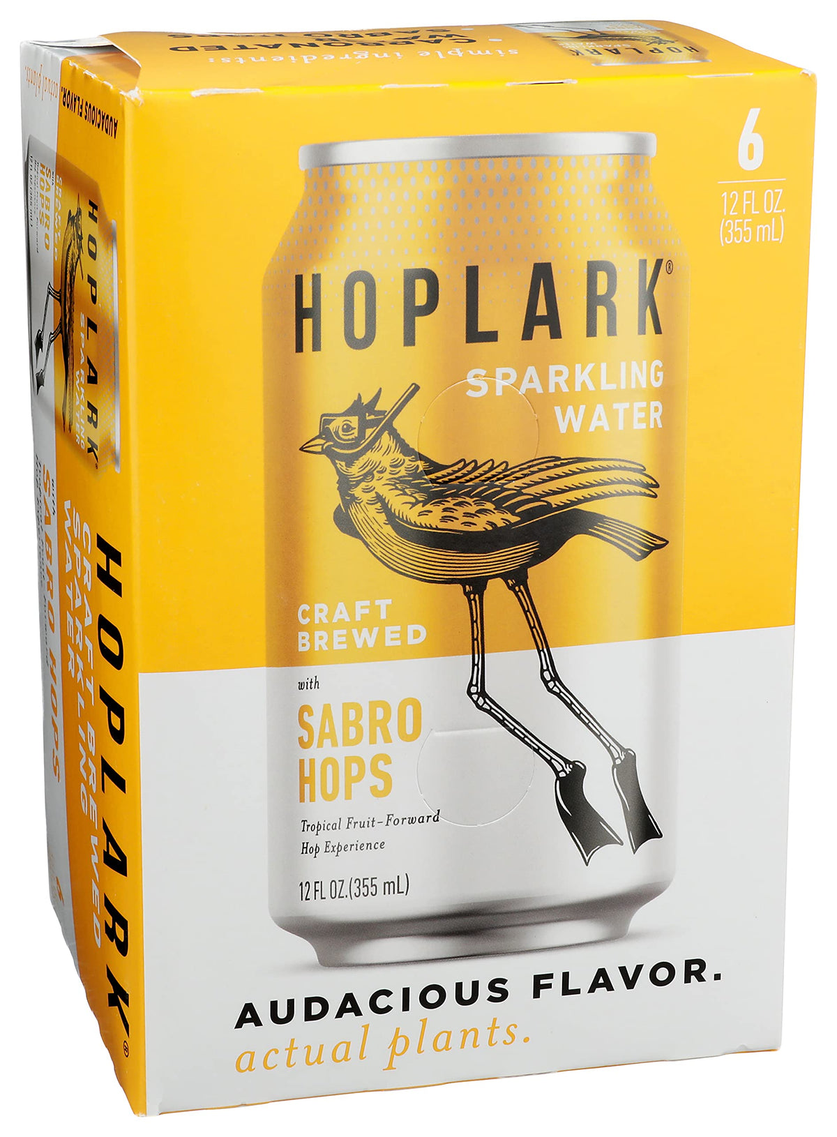 Hoplark Hoptea - Sparkling Water Sabro Hops, 6/12 fl oz (Pack of 4 ...