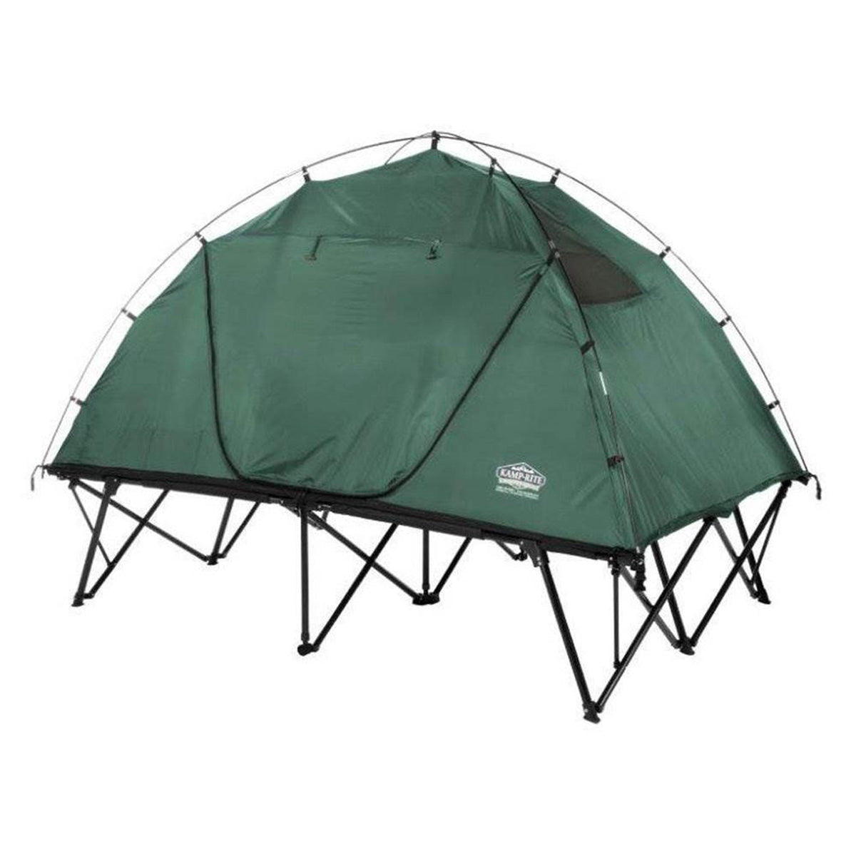 Kamp-Rite Double Compact Quick Setup 2 Person Tent Cot, Chair and Tent ...