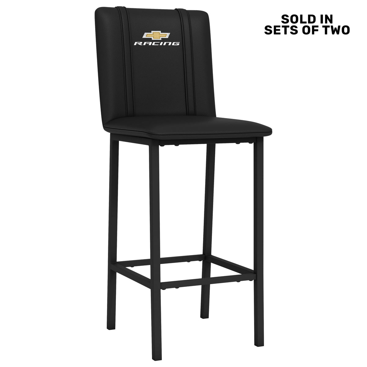 Bar Stool 500 with Chevy Racing Logo Set of 2 — Culinary Cave