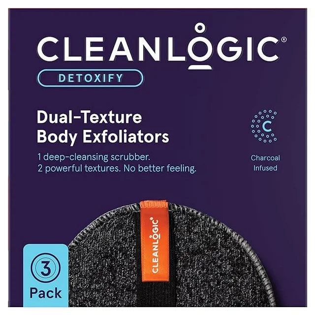 Clean Logic Detox Charcoal Scrubber Body Dual Texture — Culinary Cave