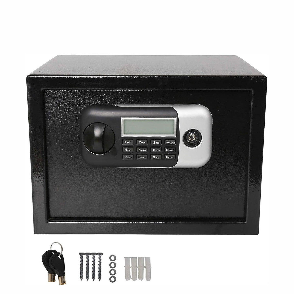 0.5 Cu ft Small Home Safe Box Money Safe Wall Safe with Alarm System ...