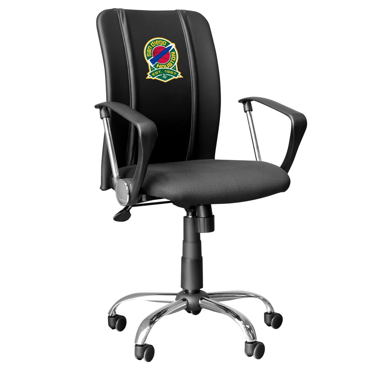 Curve Task Chair with Houston Rockets Team Commemorative Logo ...