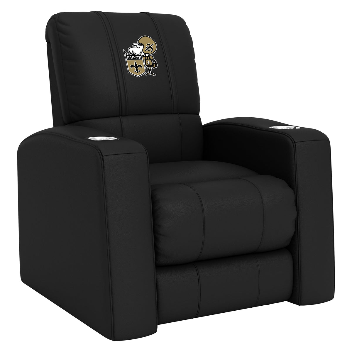 Relax Home Theater Recliner with New Orleans Saints Classic Logo ...