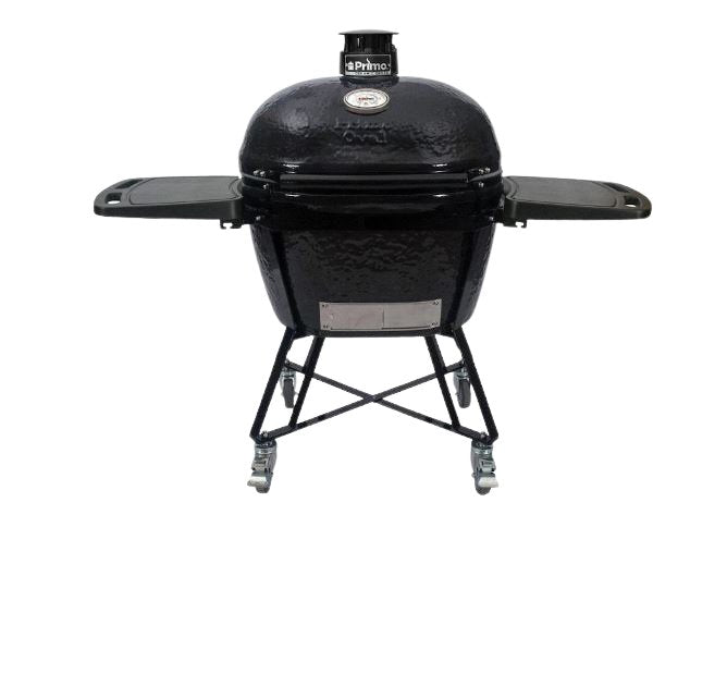 Primo Grills: Oval Large Charcoal All-In-One (Heavy-Duty Stand, Side S ...