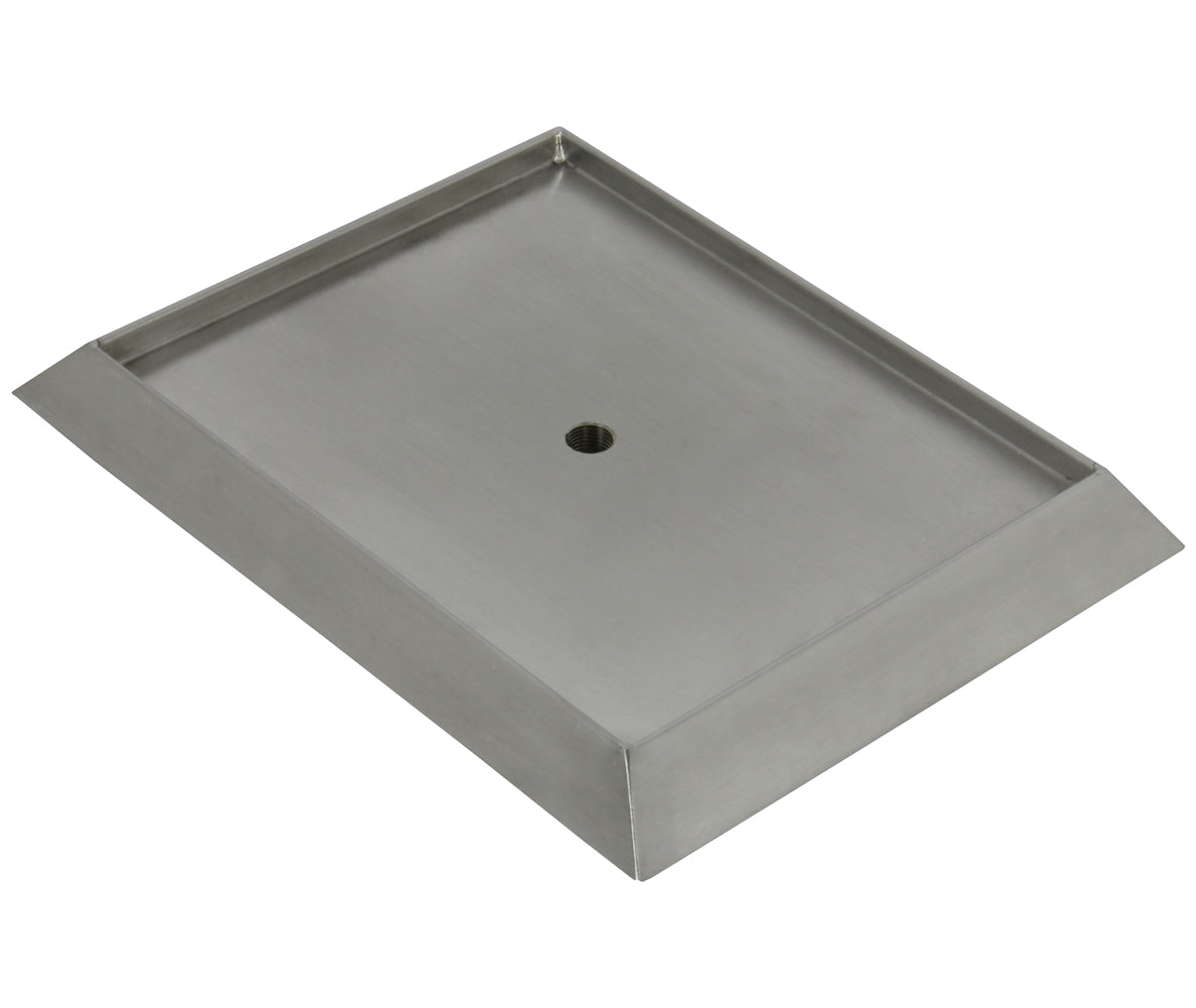 12" x 9" Bevel Edge Drip Tray with Drain — Culinary Cave