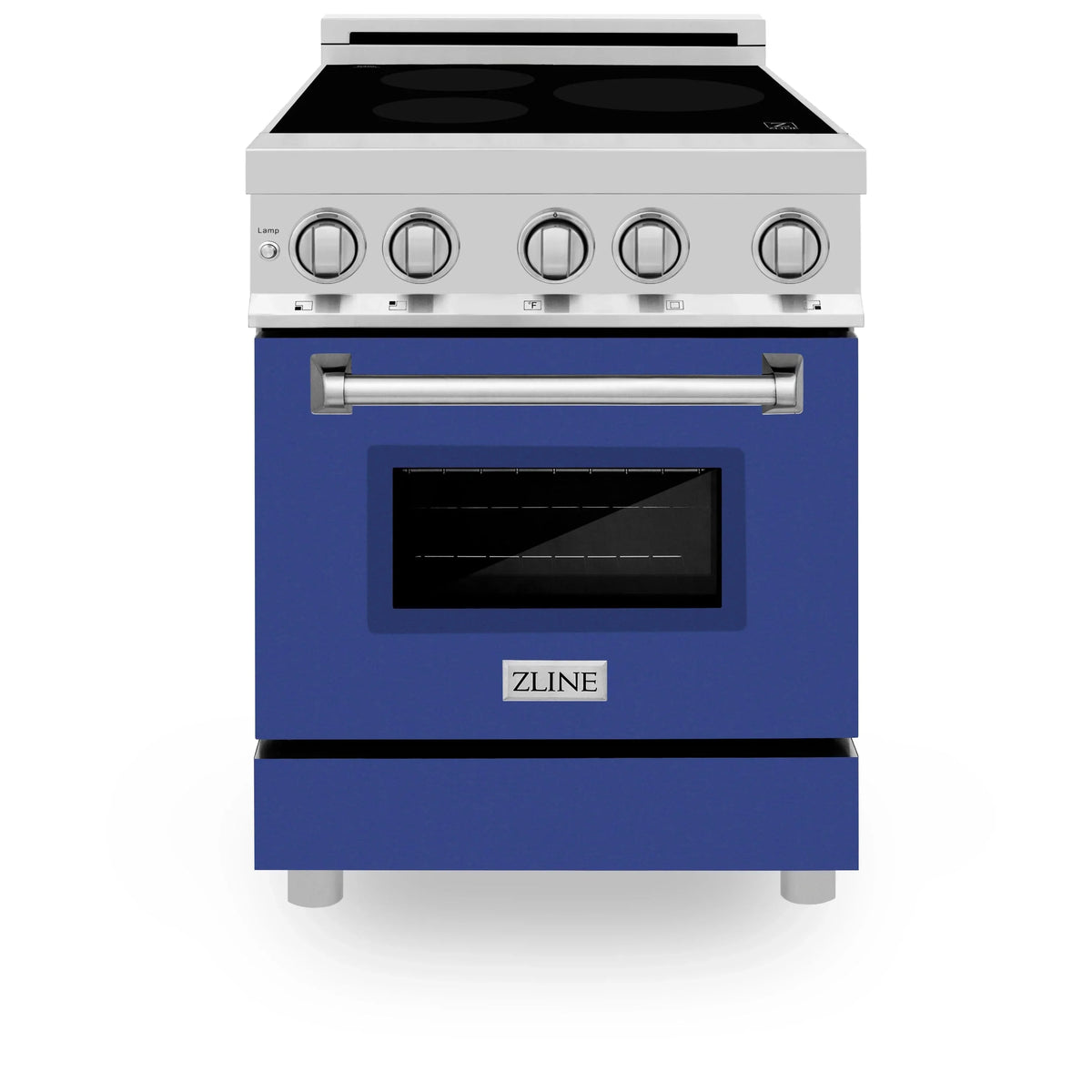 ZLINE 24 Inch 2.8 cu. ft. Induction Range with a 3 Element Stove and E ...