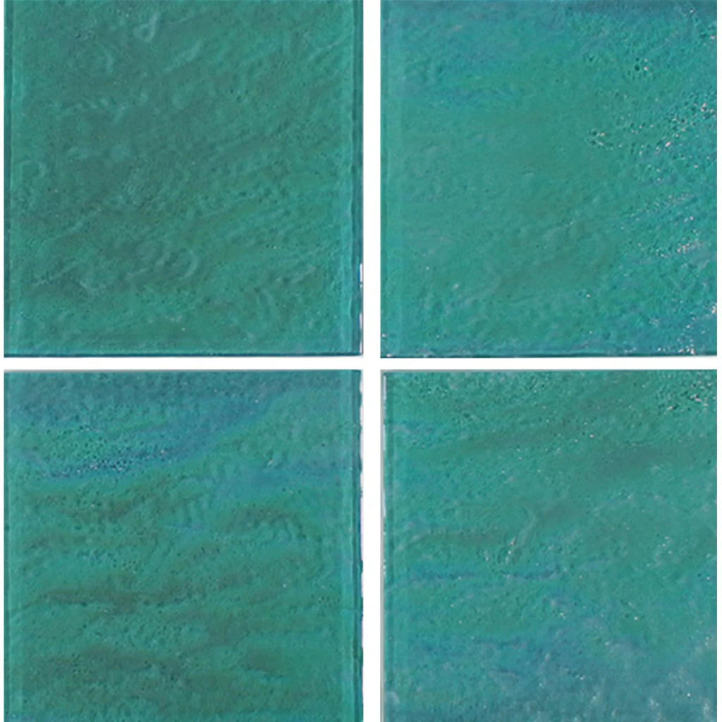 Green 6"x6" Glass Pool Tile Elegant Glass Series - Aquatica Collection ...