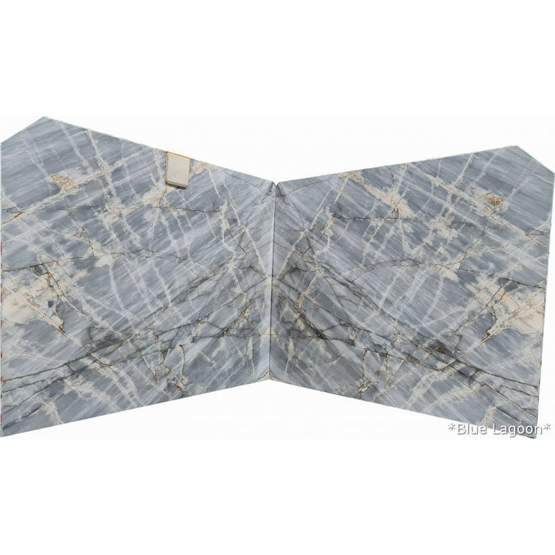 Blue Lagoon Bookmatching Dolomite Slabs Polished - Livfloors Collectio ...