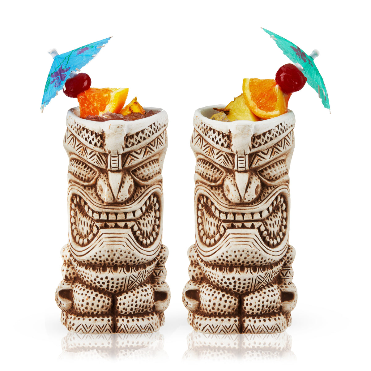 Pacific High Tide Tiki Mugs Set of 2 — Culinary Cave
