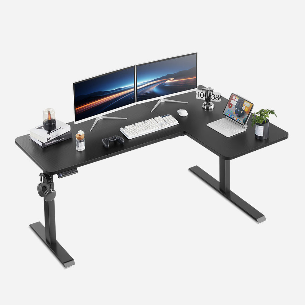 L Shaped Standing Desk -3 Stage Legs — Culinary Cave