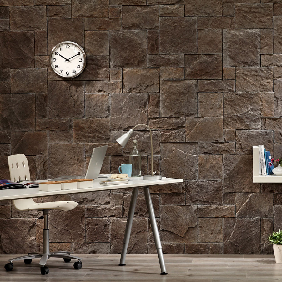 Ashlar Pattern Petra Granat Manufactured Stone Handmade Veneer - Livfl ...