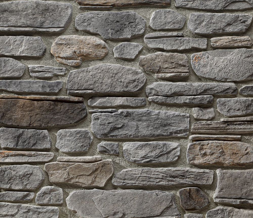 Pastoral Ash Slate Look Manufactured Stone Handmade Veneer - Livfloors