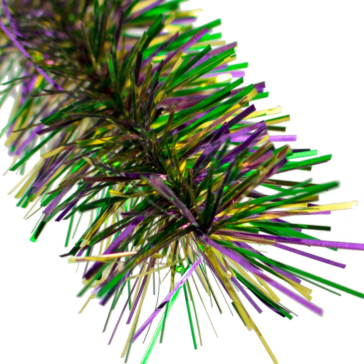 Mardi Gras Tinsel Garland — Culinary Cave