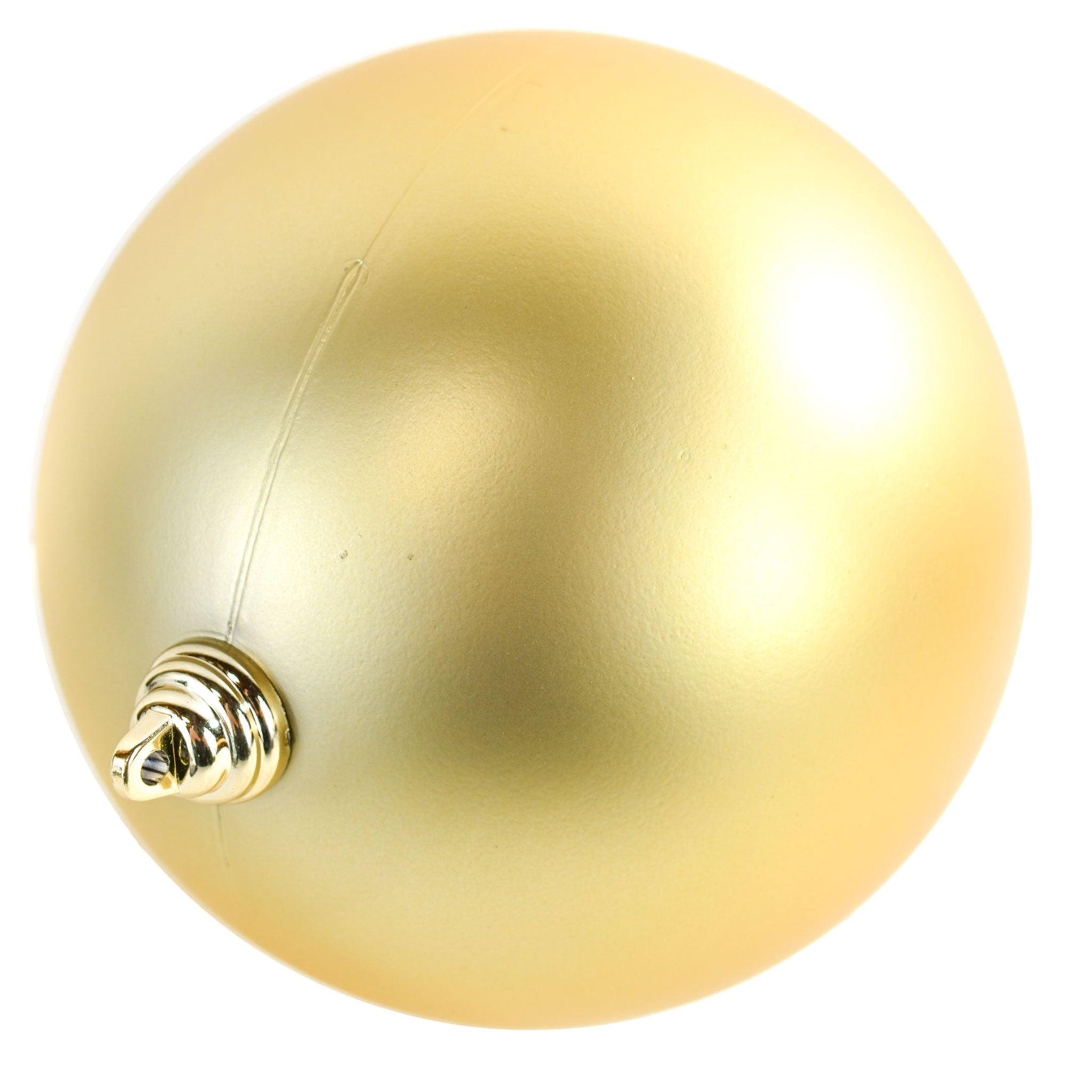 Matte Gold Ball Ornaments — Culinary Cave