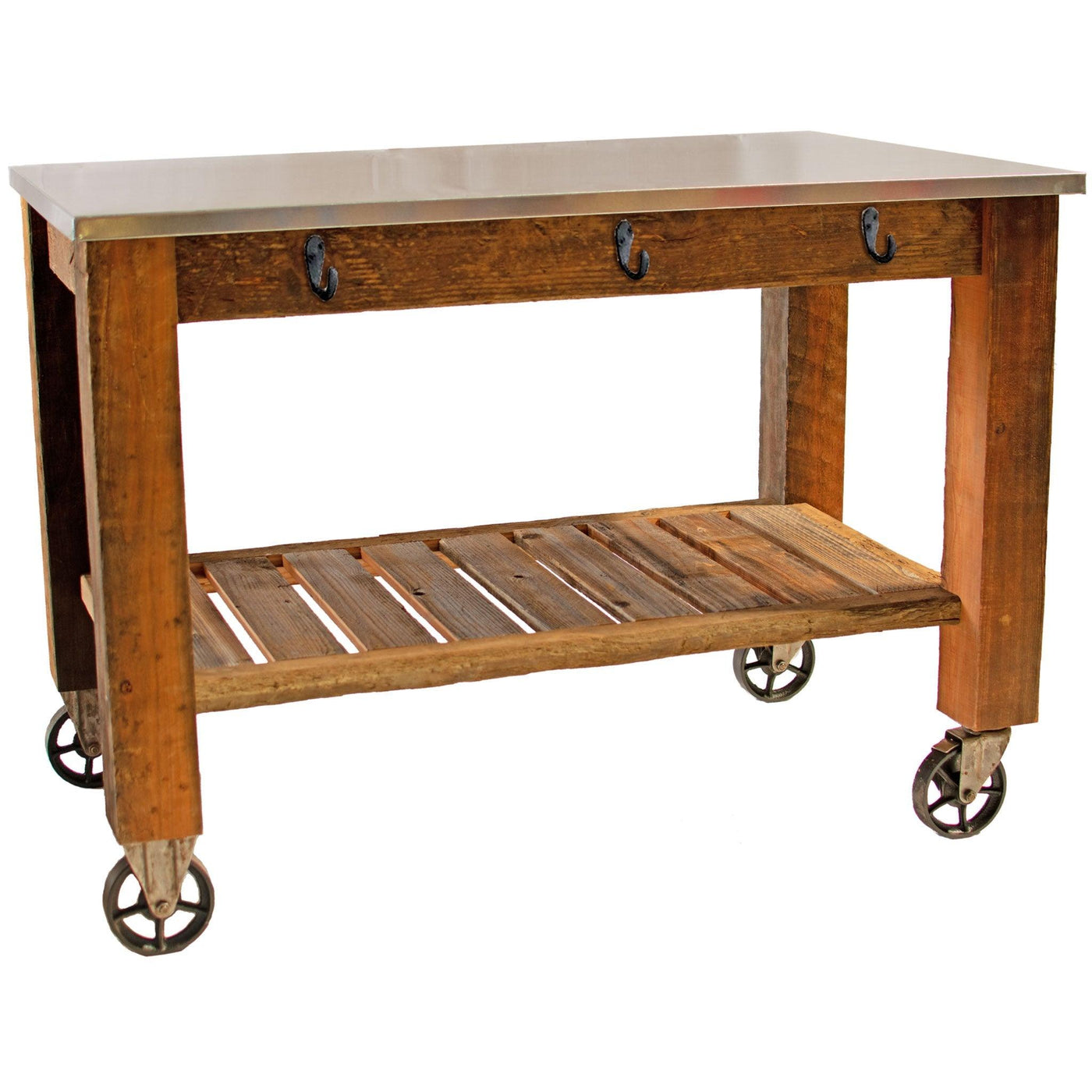 Redwood Potting Table Rolling Cart — Culinary Cave