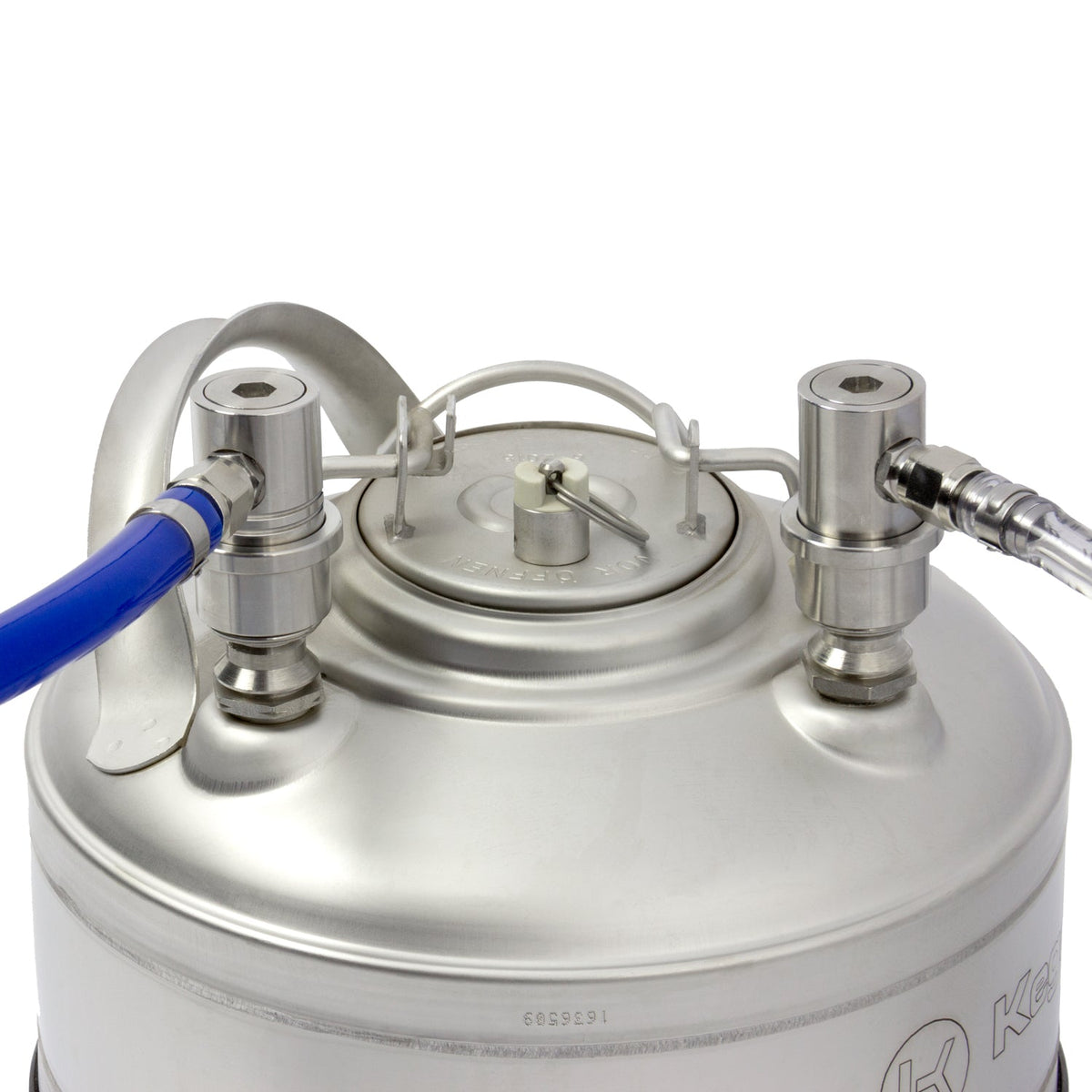 Gas In Ball Lock Quick Disconnect Coupler - 1/4" Threaded MFL - 304 St ...