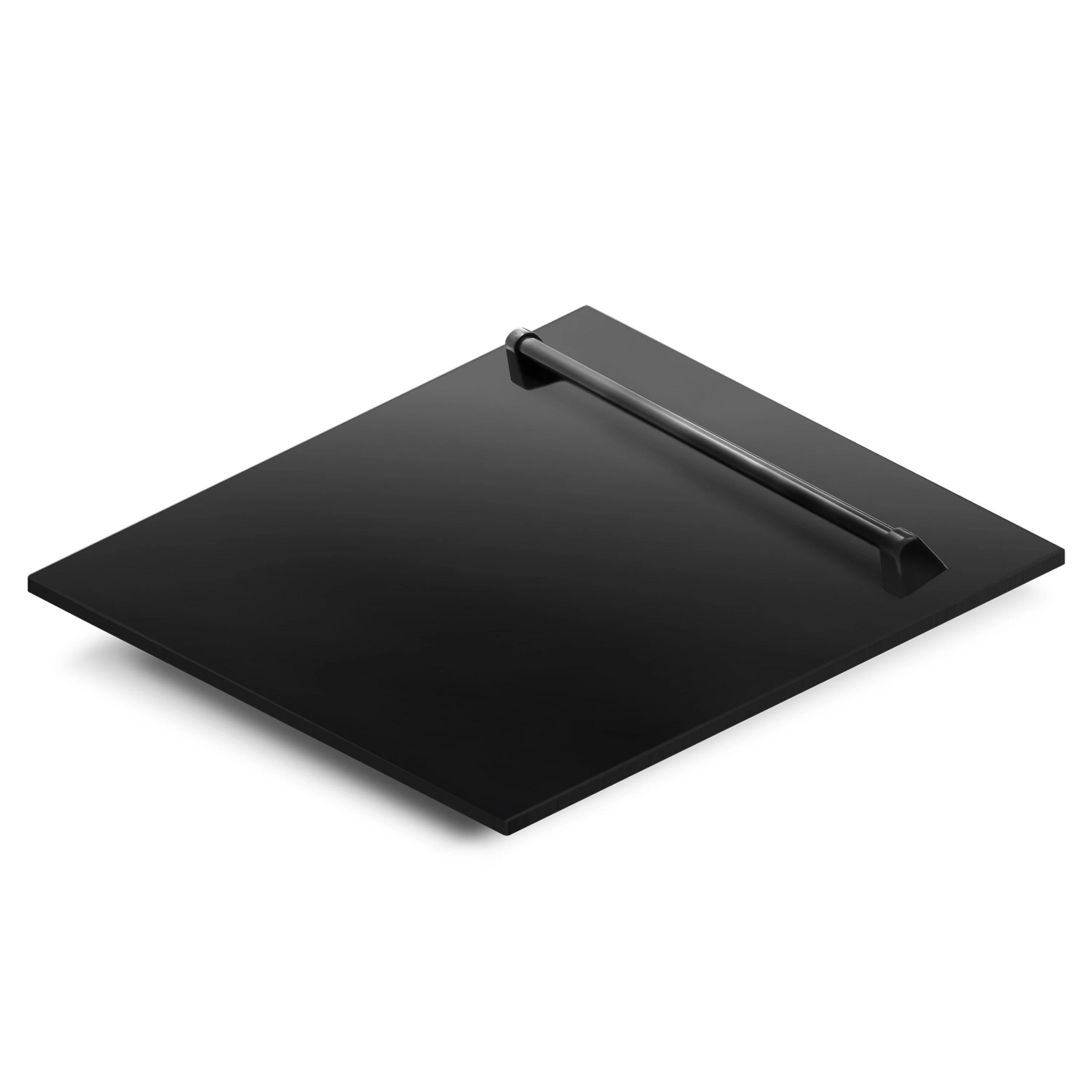 ZLINE 24 in. Top Control Dishwasher Panel and Handle in Black Stainles
