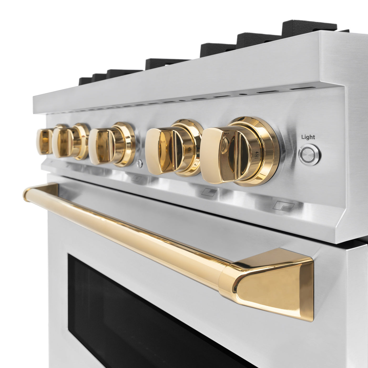 ZLINE Autograph Edition 30" 4.2 cu. ft. Classic Dual Fuel Range with 4